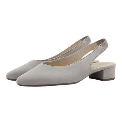 Gabor羊皮弹力绊带优雅中跟凉鞋