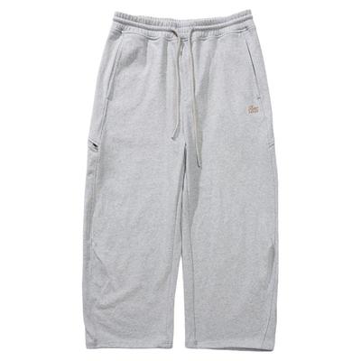 Monterest宽松结构分割弯刀卫裤