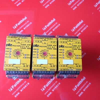 议价pilz 777512 皮尔磁安全模块 PNOZ XV3P 3/24 VDC 3n/o 2n/o