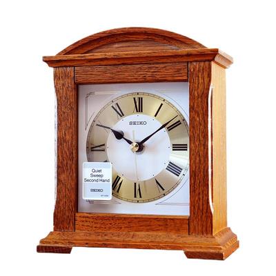 实木台钟Seiko日本精工