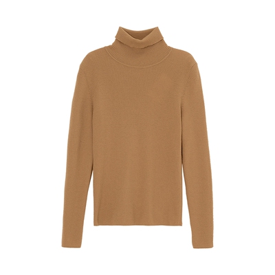 浅秋早秋新款针织高领打底衫