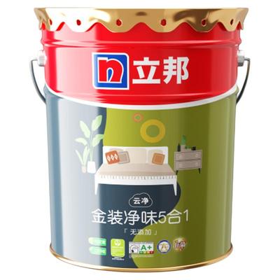 金装净味五合一涂料油漆立邦