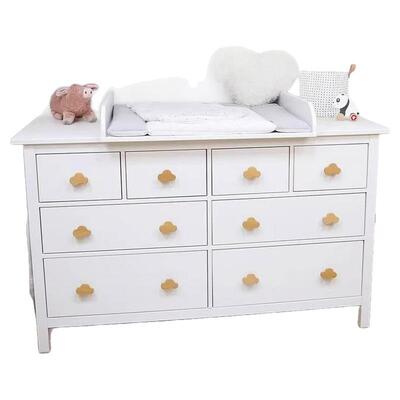 北欧ins实木儿童宝宝斗柜衣柜抽屉柜婴幼儿尿布护理台多功能环保