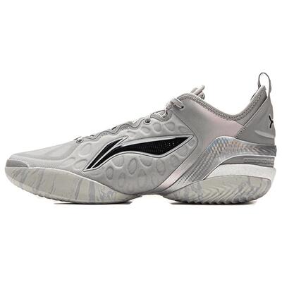 劲浪李宁春男驭帅19V2全掌䨻科技轻量专业篮球鞋ABAV049-6