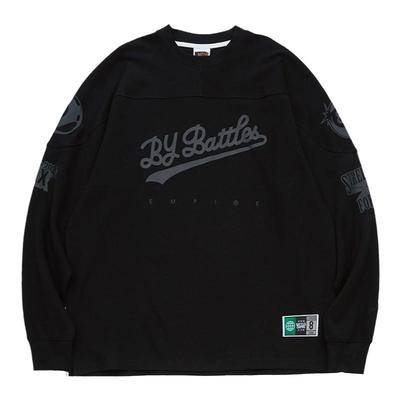 Battles长袖美式复古青年冰球服