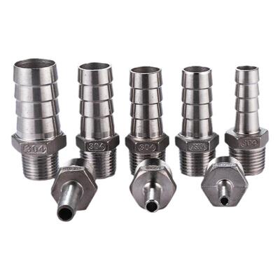 梵晟/304不锈钢接头4分加厚配件