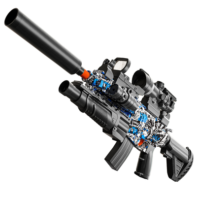 m416电动连发儿童枪玩具男孩仿真加特林机关专用软弹枪水晶玩具枪