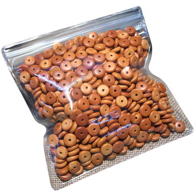 橄榄核散隔片算盘毛衣链光珠批发