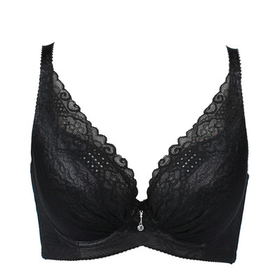 戴芝蒂调整型薄棉杯上托大码内衣