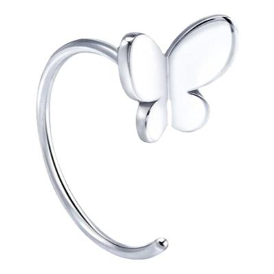 周生生pt950铂金耳环单边