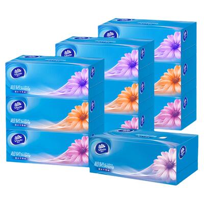 维达硬盒抽纸巾家庭实