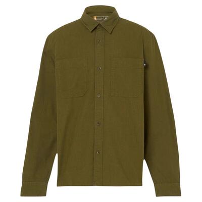 Timberland添柏岚户外男棉质舒适透气休闲翻领长袖衬衫外套|A2AV8