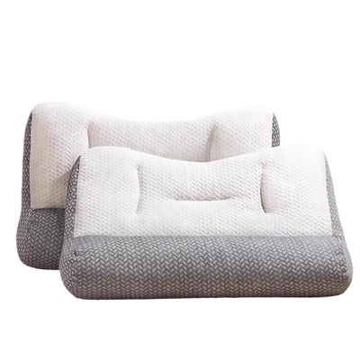 泰国乳胶枕头护颈椎助睡眠一对家用天然橡胶记忆单人宿舍学生枕芯