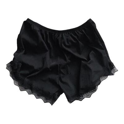 蕾丝花边纯欲安全睡裤女士日系