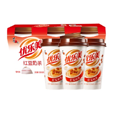优乐美炼乳红豆奶茶速溶65g*3杯