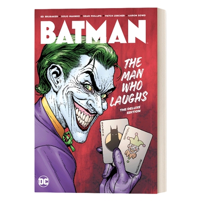 英文原版 Batman The Man Who Laughs The Deluxe Edition 蝙蝠侠狂笑之人 精装收藏版 DC漫画 精装 英文版 进口英语原版书籍