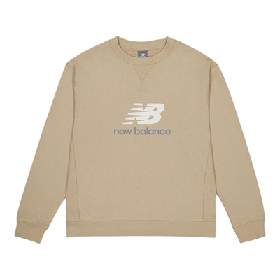 New Balance/NB正品新款男女运动休闲圆领卫衣套头衫AMT41356-SOT