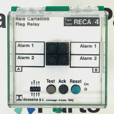 DOSSENA & C. RECA/4 Flag Relay 9IC11N