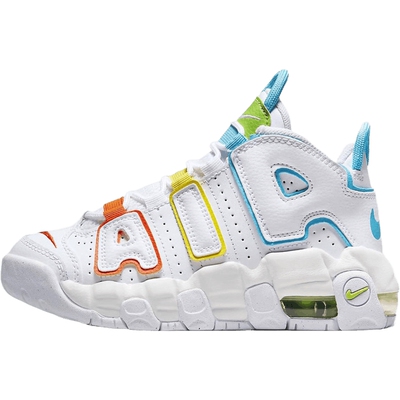 滔搏NIKE耐克小童AIR MORE UPTEMPO BP运动休闲篮球鞋FJ4625-100