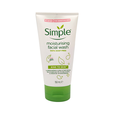 英国simple清妍深层清洁洗面奶