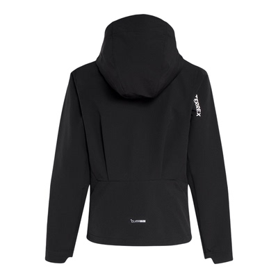 Adidas/阿迪达斯正品春秋女士运动户外透湿保暖软壳外套KC6990