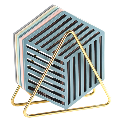 硅胶垫家用隔热垫餐桌垫创意杯垫