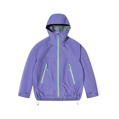 伯希和户外硬壳冲锋衣女新款Teflon三防全压胶防水登山服