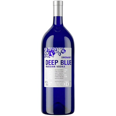 Deepblue伏特加原味蓝色瓶