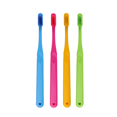 日本进口炫彩牙刷情侣双层毛细ci