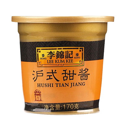 李锦记沪式甜酱170g烧烤手抓饼小炒煎饼果子酱炸串蘸酱家用甜面酱
