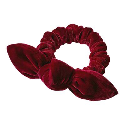 【3件8折】真丝丝绒发圈百搭高级