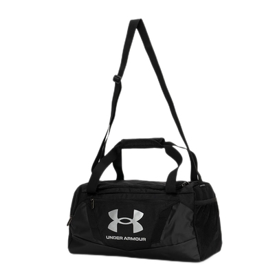 UA安德玛行李包2025新款户外旅行收纳包黑色训练健身包1369221