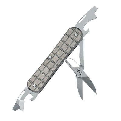 意大利进口fox狐狸随身便携式随身多功能组合EDC剪子开罐开瓶器