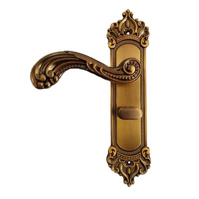 永佳欧式仿古铜锌合金静音门锁