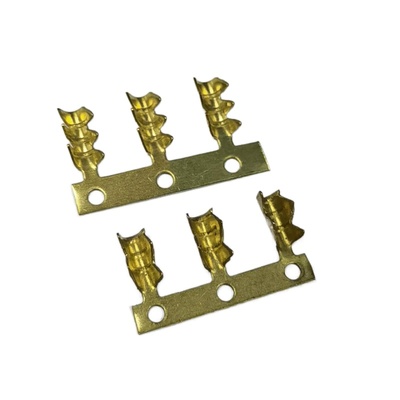 鲨鱼齿端子鳄鱼齿U型压线扣铜扣