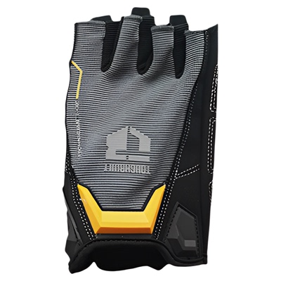 TOUGHBUILT拓必得工具超纤耐磨半指工作手套户外工地家用TB-G06-L