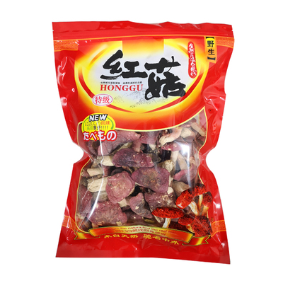 正宗野生红菇500g价格便宜口感好