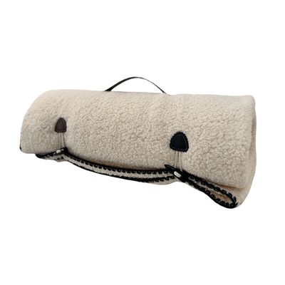 午睡盖毯多功能可手提ins风四季