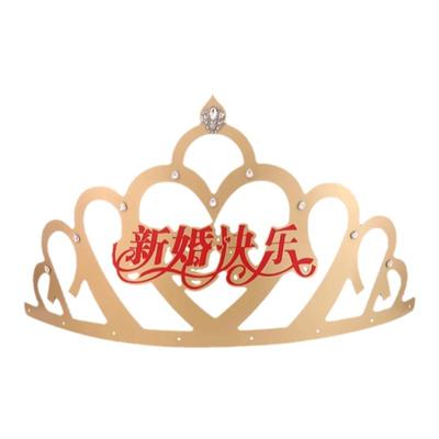 婚车装饰车顶皇冠装饰品