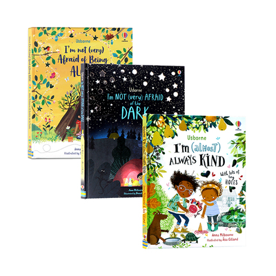 usborne情商情感克服恐惧三册