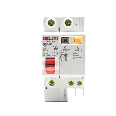 德力西空气开关带漏电1PDZ47SLE