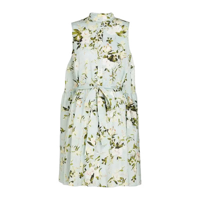 Erdem  女士 Soleil 印花棉质府绸迷你连衣裙  迷衣时尚
