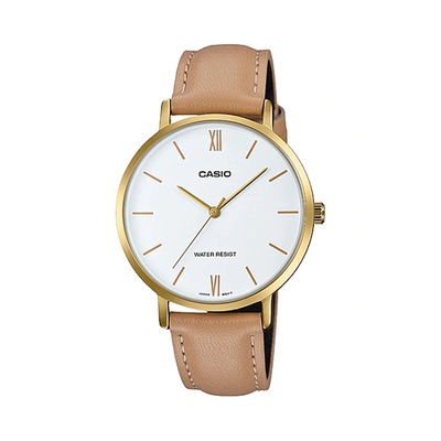 卡西欧新品时尚非凡金属石英手表