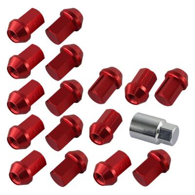 汽车通用型轮毂螺丝套装汽车轮毂螺丝汽车铝合金防盗螺帽栓改装