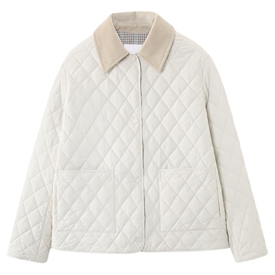 OVV2026春夏新款撞色灯芯绒翻领休闲棉服外套GWMAJ16001A