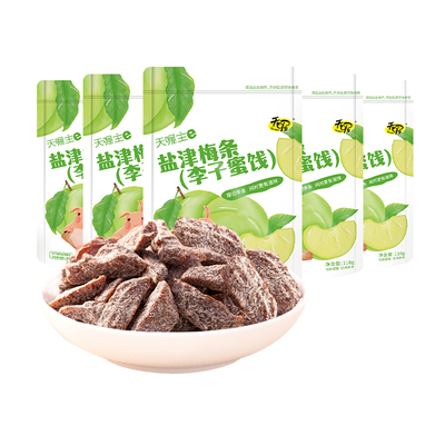 天喔盐津梅条118g*5袋