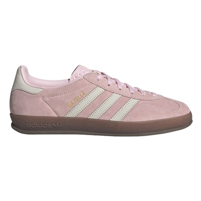 adidas阿迪达斯T头鞋三叶草秋女鞋GAZELLE INDOOR德训板鞋JI2716