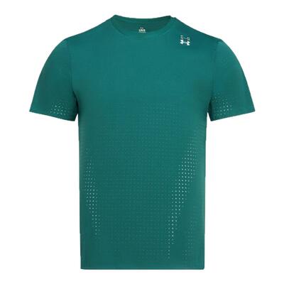 安德玛官方【库里同款】UA Halo Vent男子训练健身短袖T恤6001829