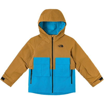 北面儿童防水冲锋衣滑雪服
