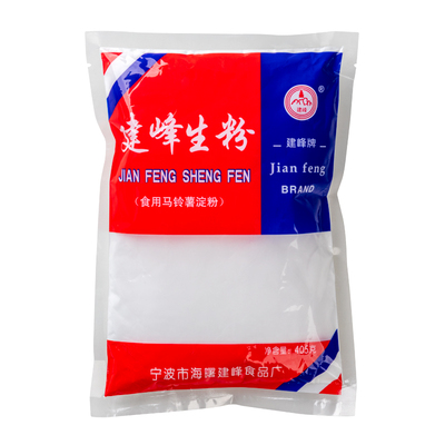 建峰生粉405克食用马铃薯淀粉